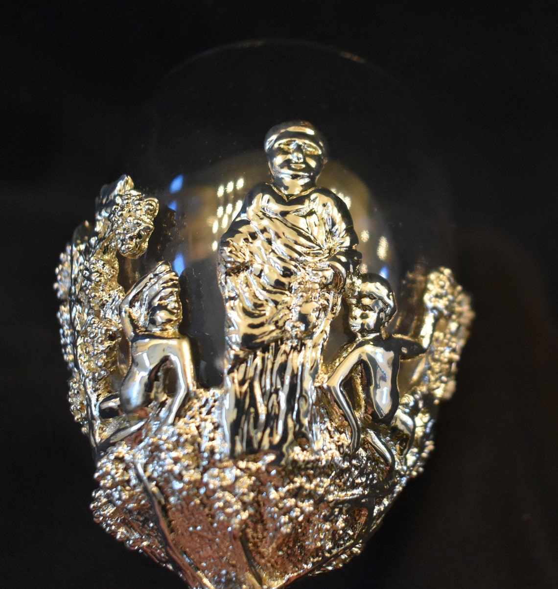 R Scott Jarvie Signed Bacchus Wine Goblet Ca.1989 WOW - Etsy
