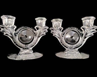 Duncan Miller Candlesticks - Etsy