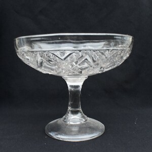 EAPG Compote in Grand by Bryce, Higbee and Company, Ca. Mid-1880s - Etsy