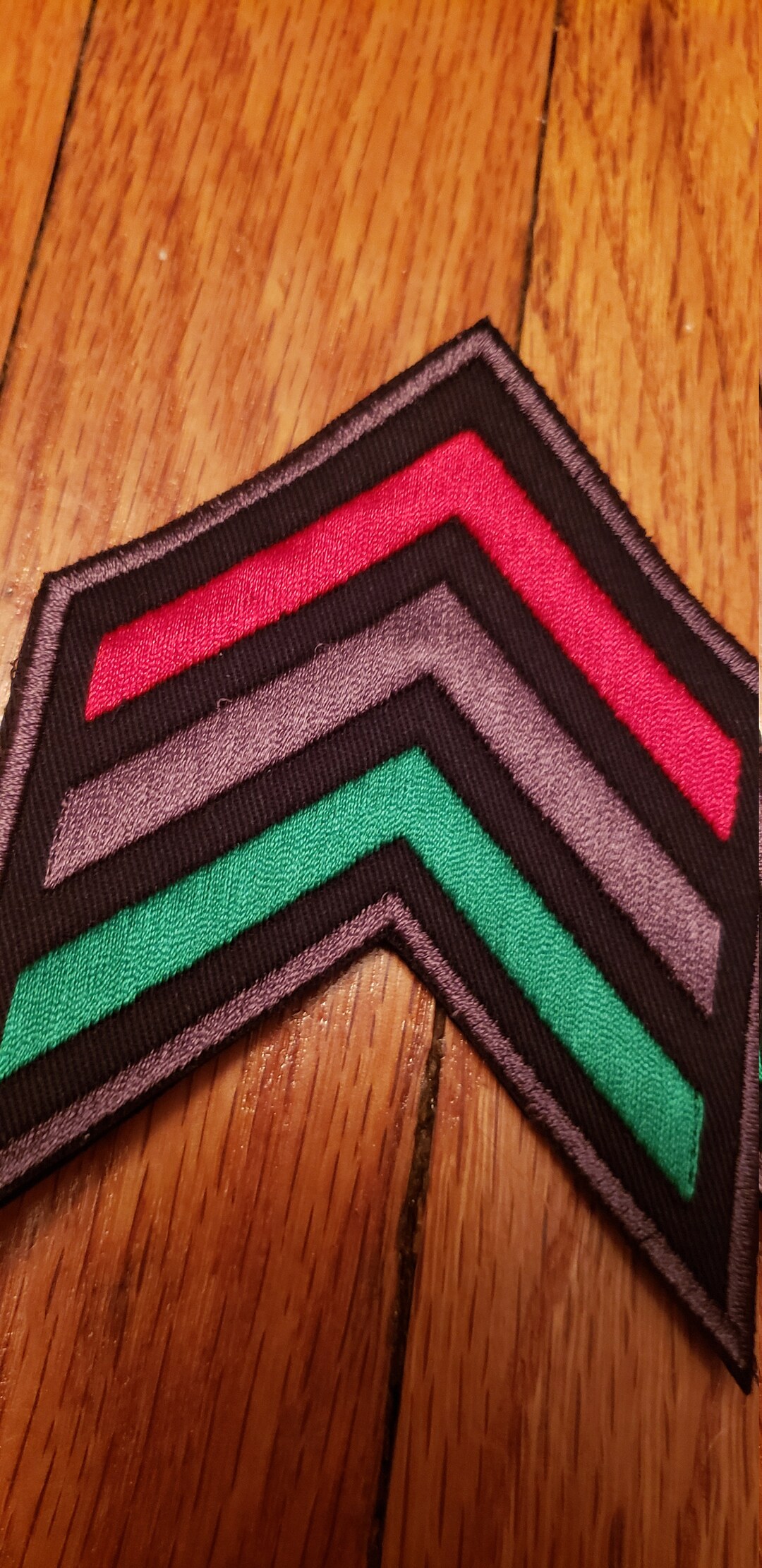 RBG Chevron Patch - Etsy