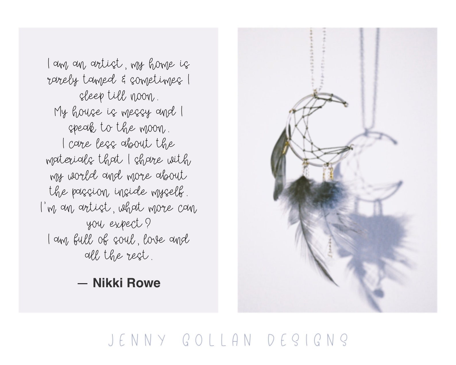 Hand Lettered Font Gypsy Boho Script Font Bouncy Modern Calligraphy ...