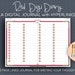 Red Digital Diary Digital Journal Personal Undated Diary Lined Pages ...