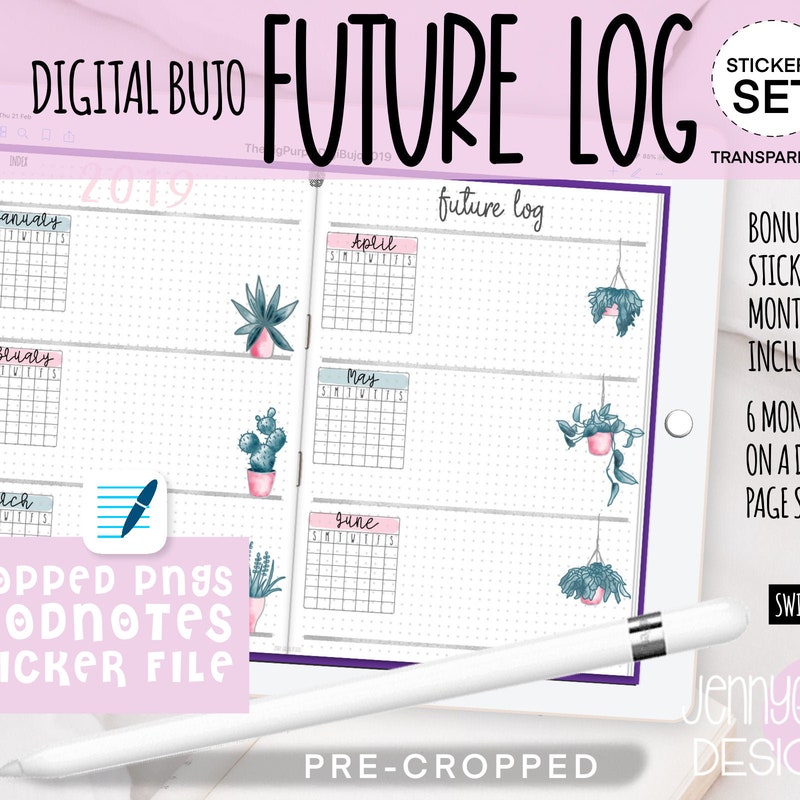 Future Log Stickers - Etsy