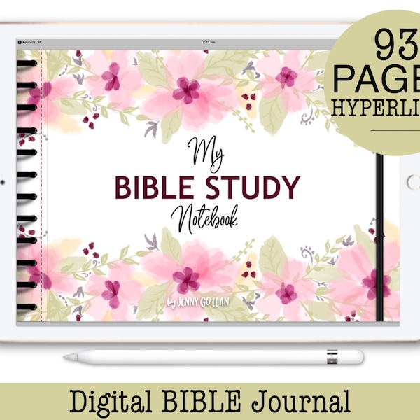 Bible Study Journal - Etsy