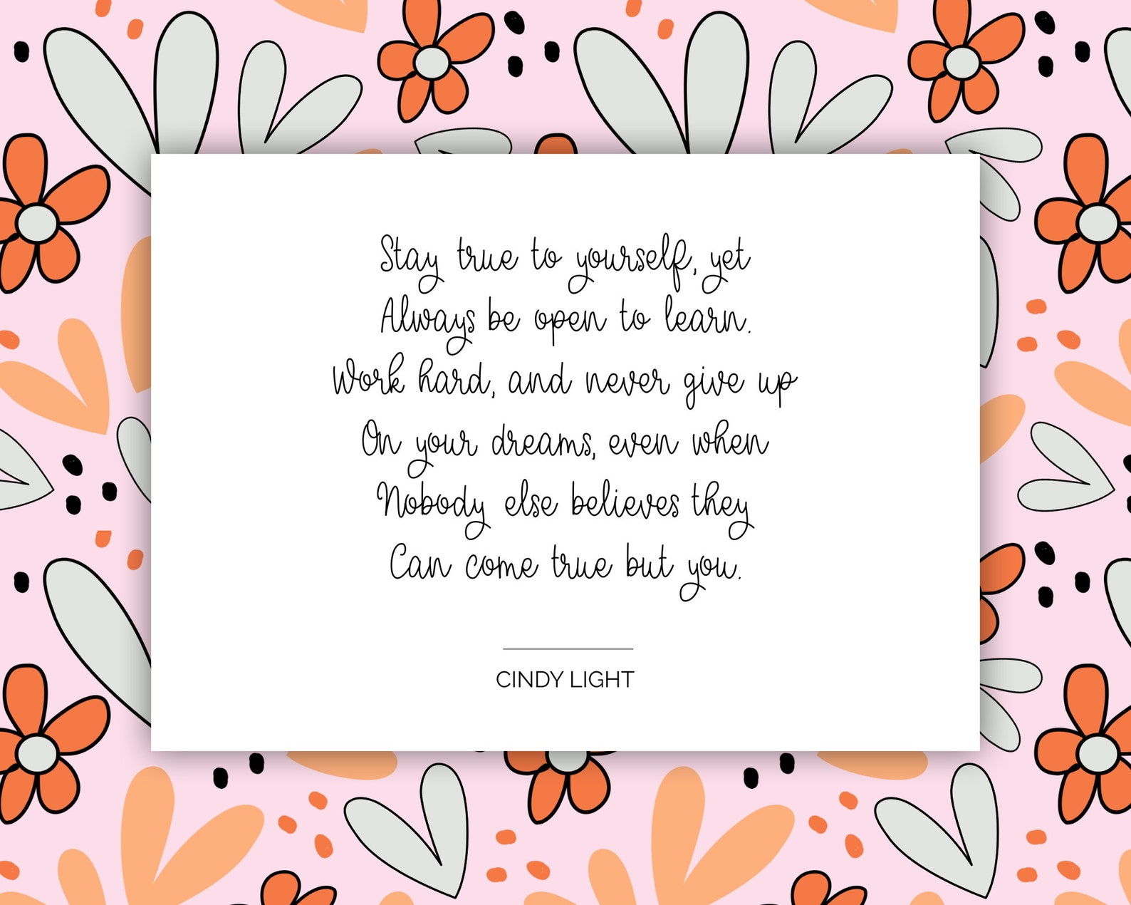 Hand Lettered Script Font Cindy Light With All Numbers and - Etsy Australia