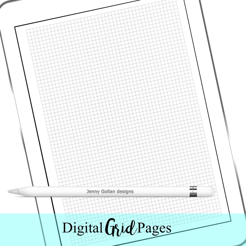 Digital Planner Pages for iPad Goodnotes Grid Papers - Etsy Australia