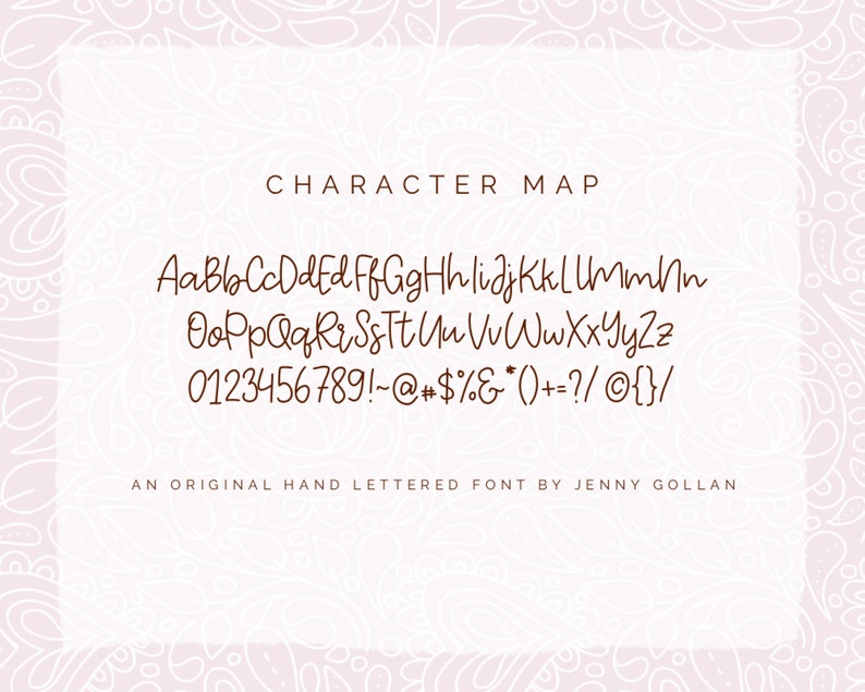 Hand Lettered Font Sophisticated Lady Script Font Modern Calligraphy ...
