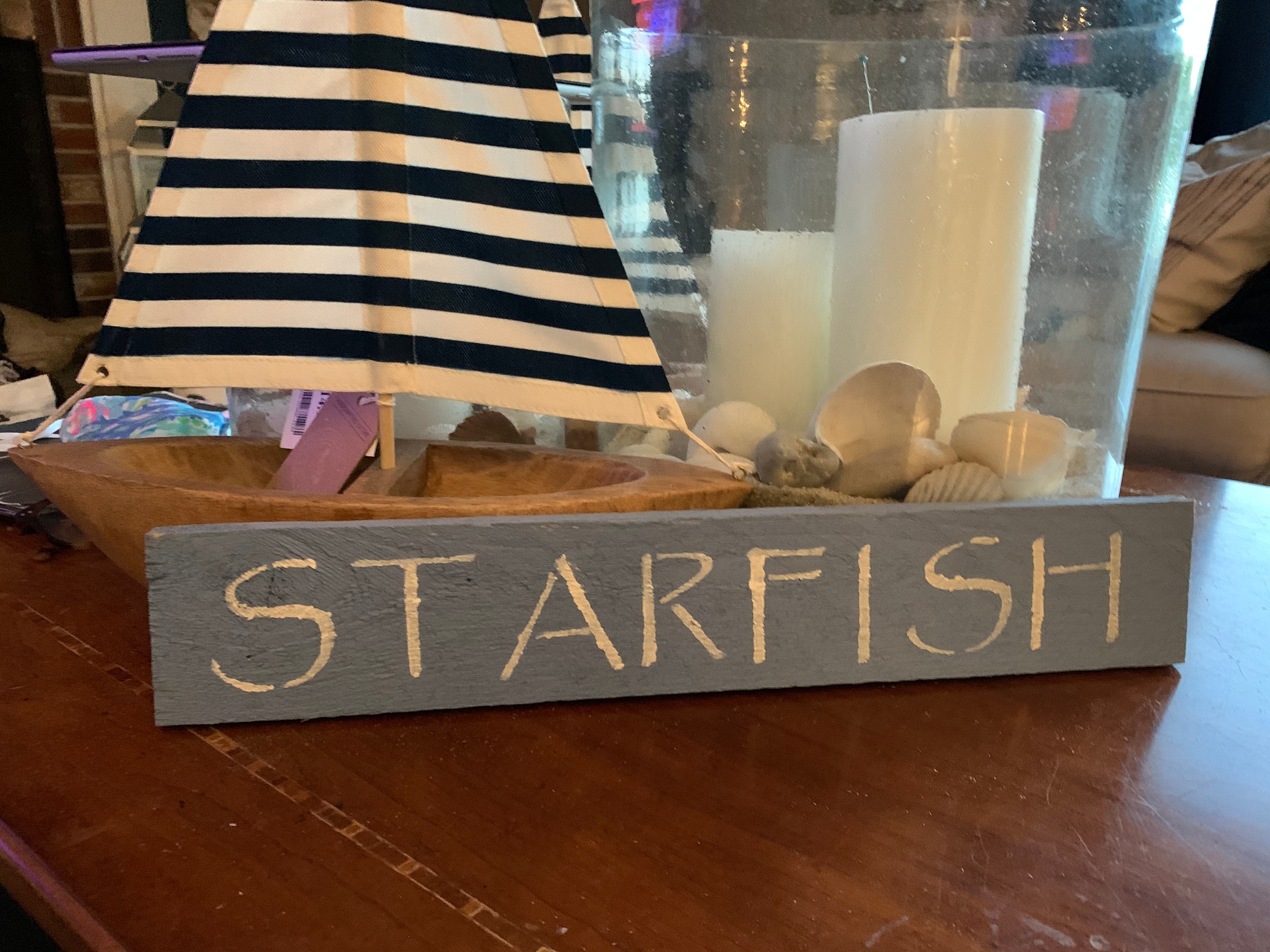 Starfish sign | Etsy