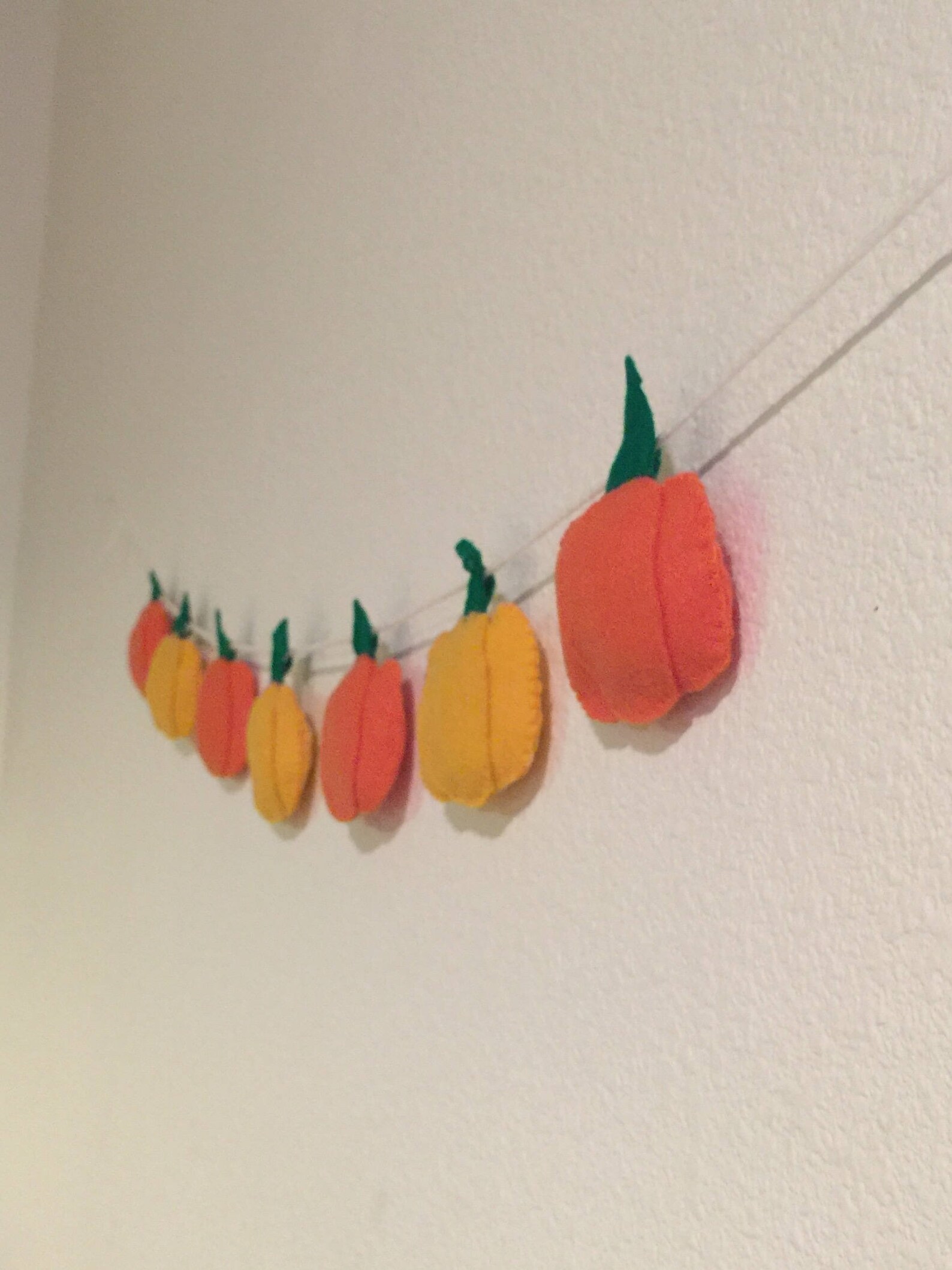 Fall Pumpkin Banner Happy Halloween Decor Thanksgiving - Etsy