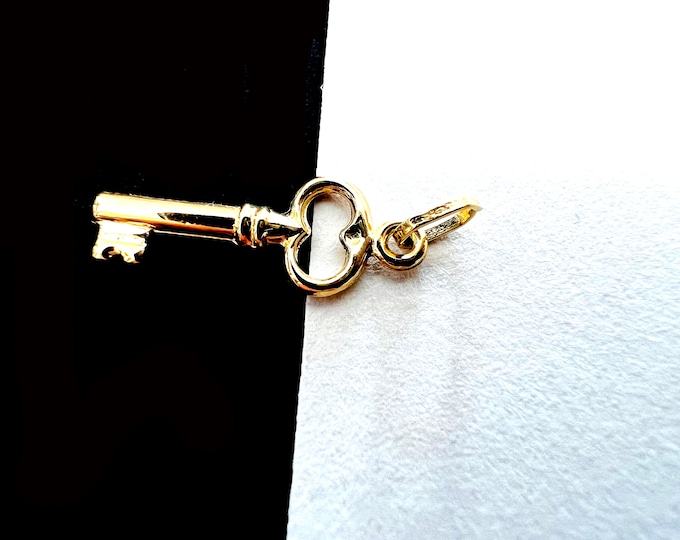 Genuine SOLID 9K 9ct YELLOW GOLD 21 Key Birthday Charm/pendant Gift - Etsy