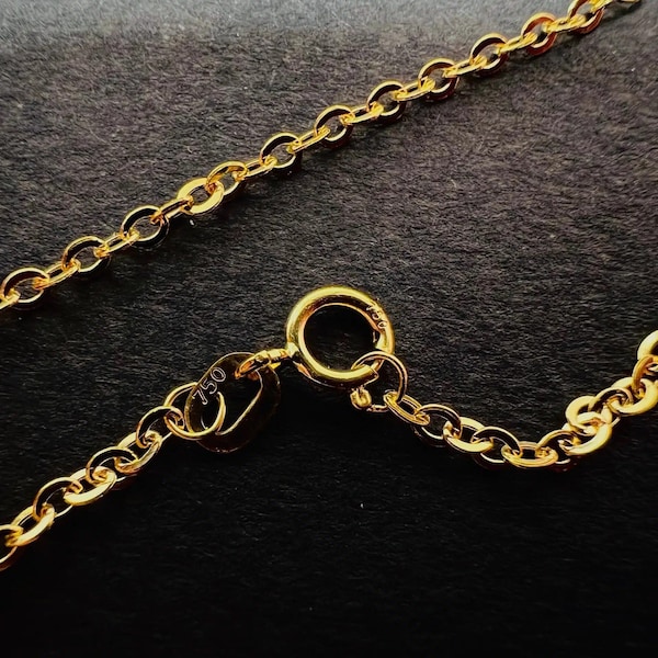 Vintage 18k S Chain - Etsy UK
