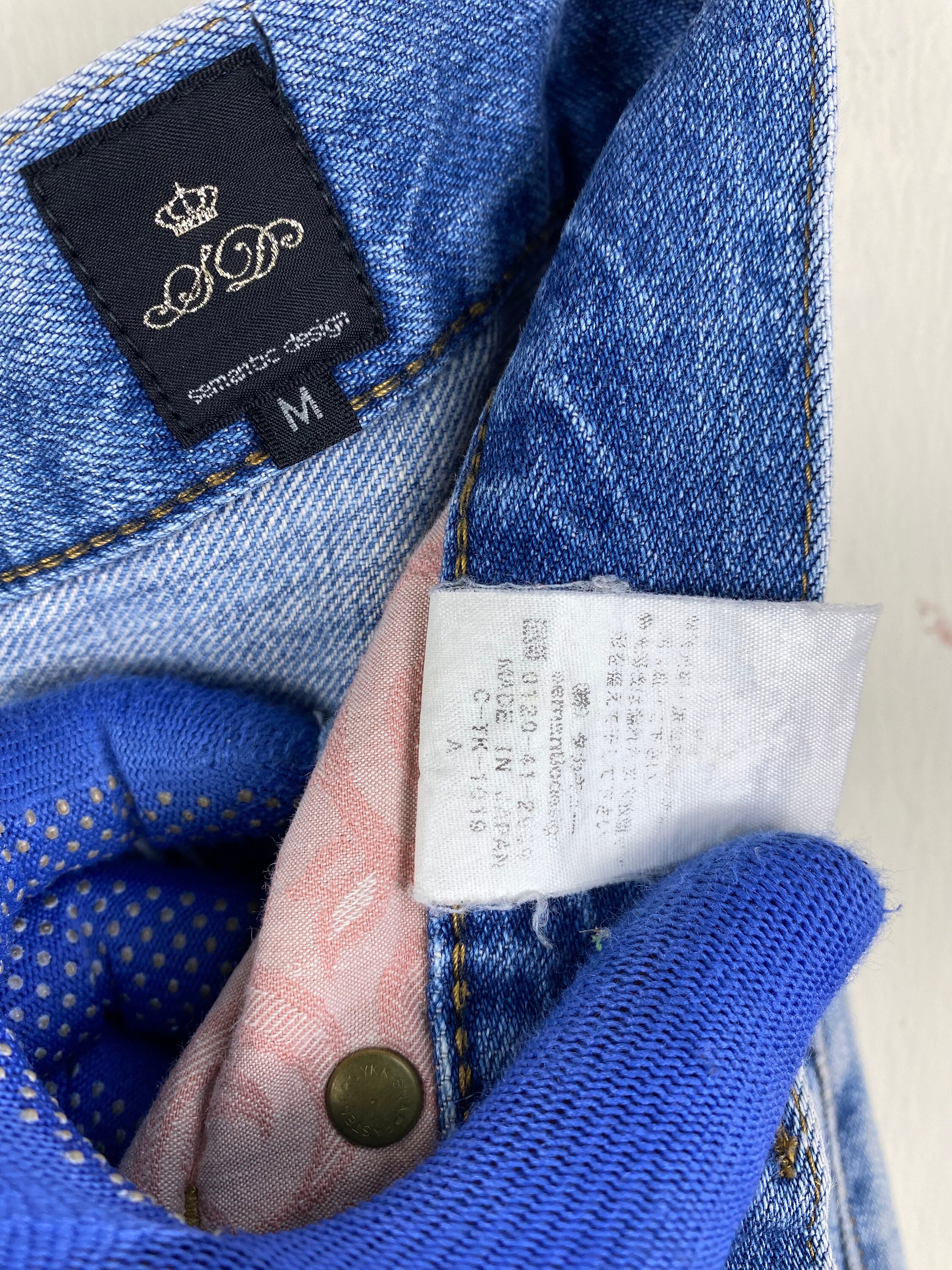 Distressed Trashed Dirty Jean Semantic Japanese Brand Vintage Jean ...
