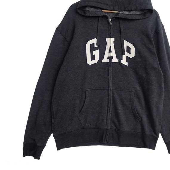 Black and white gap hoodie store