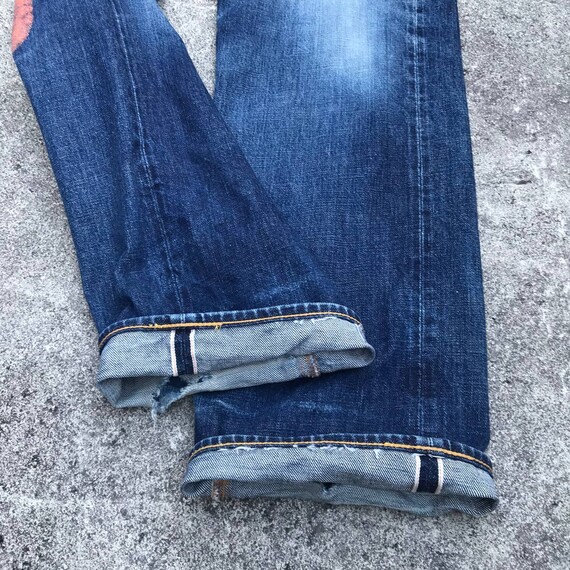 RARE Vintage Evisu Yamane Big Daicock Evisu Distresse… - Gem