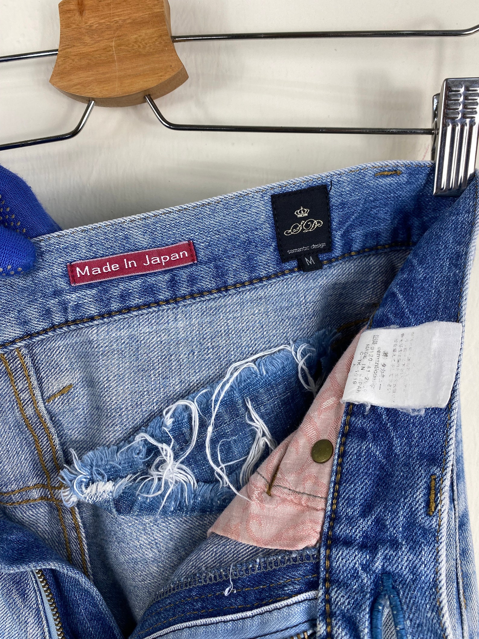 Distressed Trashed Dirty Jean Semantic Japanese Brand Vintage Jean ...
