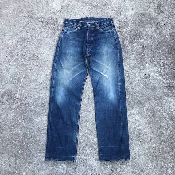 RARE Vintage Evisu Yamane Big Daicock Evisu Distresse… - Gem