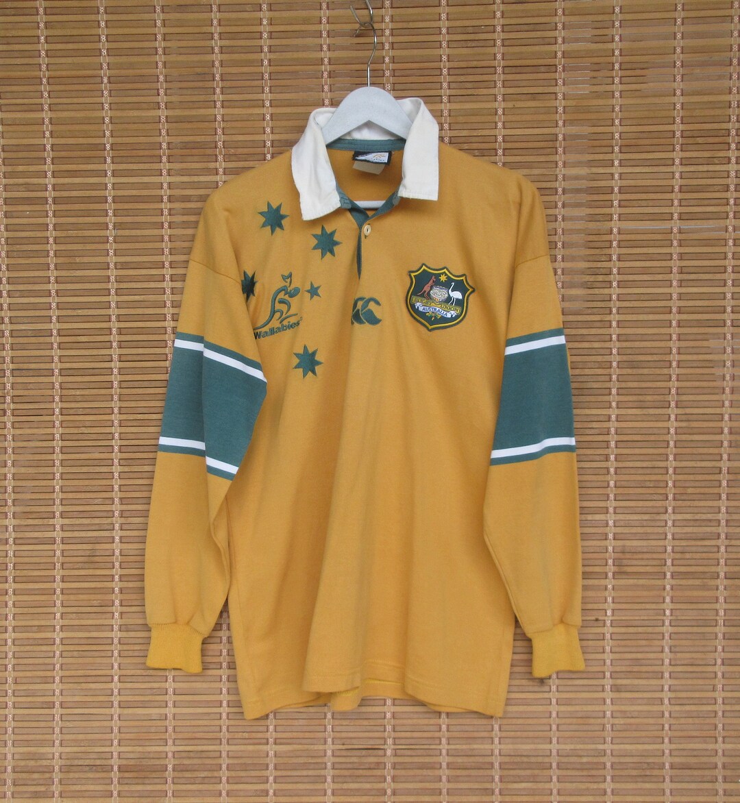 Vintage Canterbury of Australia Rugby Shirt Distressed Rugby League All ...