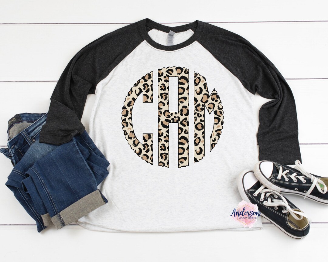 Leopard Monogram ~ Leopard Print ~ Leopard Print Monogram ...