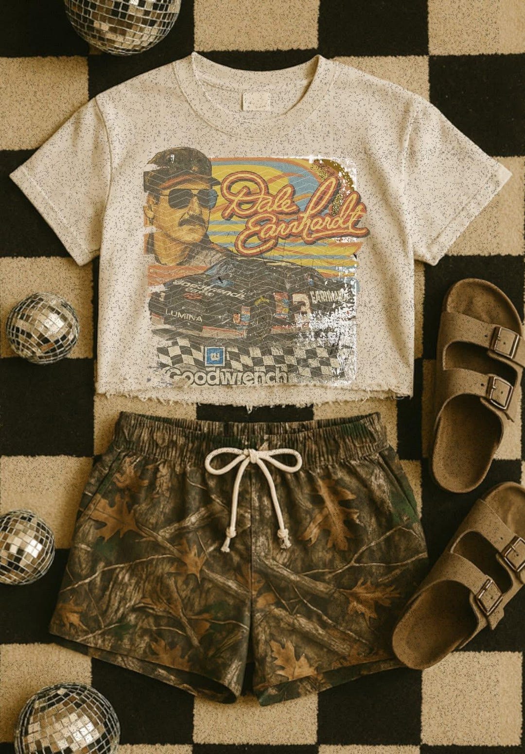 CROP Dale Earnhardt, Intimidator, Racing, Dale, #3, Goodwrench ...