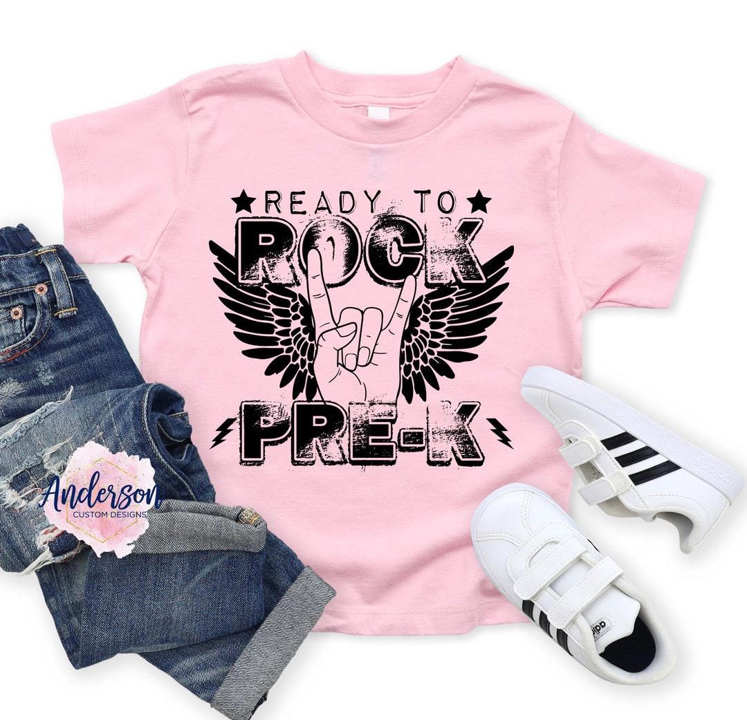 Ready to Rock Pre-k Preschool First Day of Preschool School Preschool ...