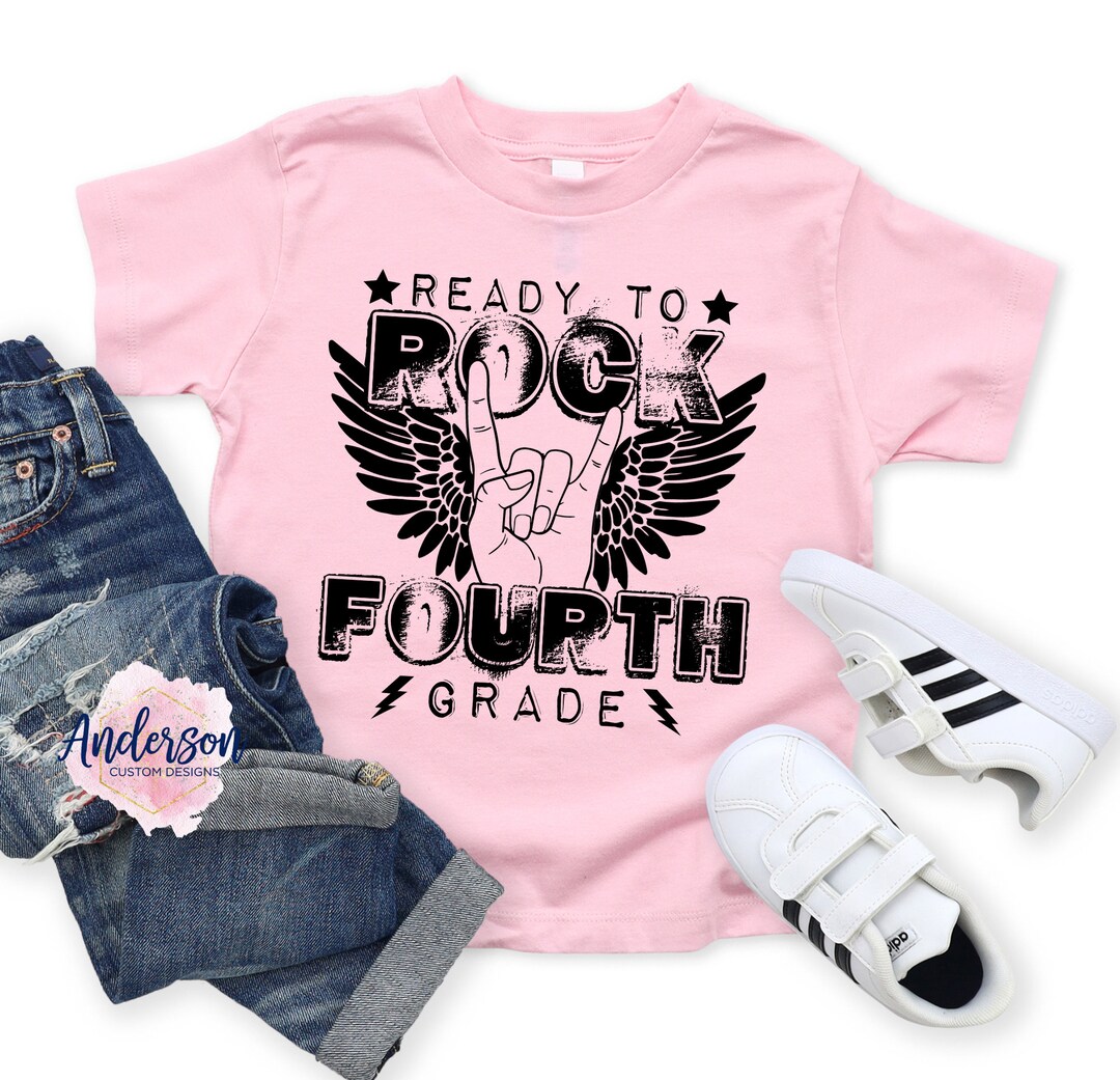 Ready to Rock Fourth Grade Fourth Grade First Day of Fourth Grade ...