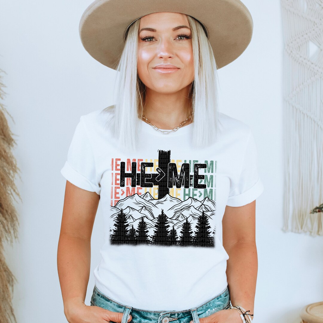 He is Greater Than Me ~ He>me ~ He Before Me - Etsy