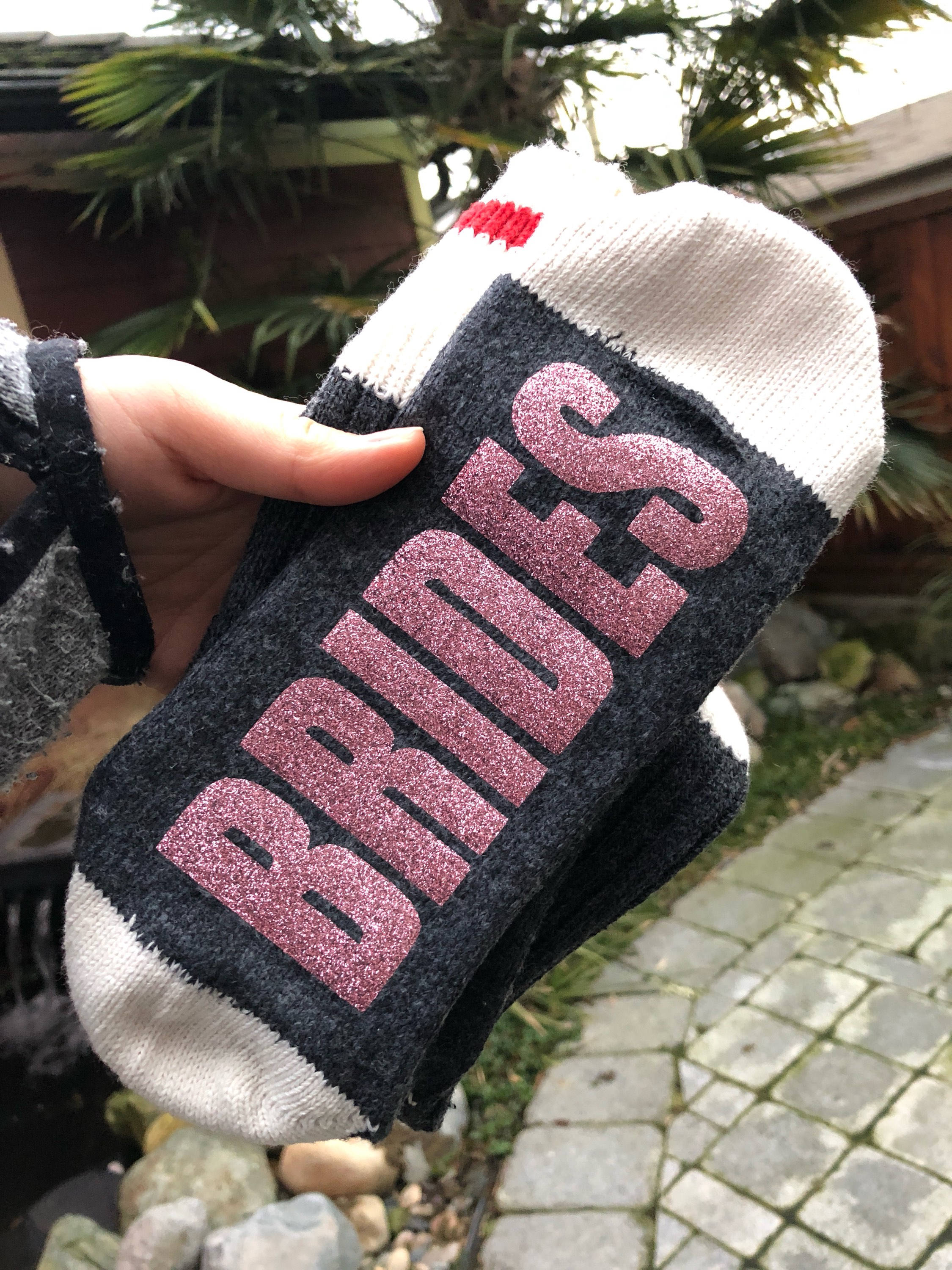 BRIDAL PARTY SOCKS bridesmaid socks maid of honor socks | Etsy