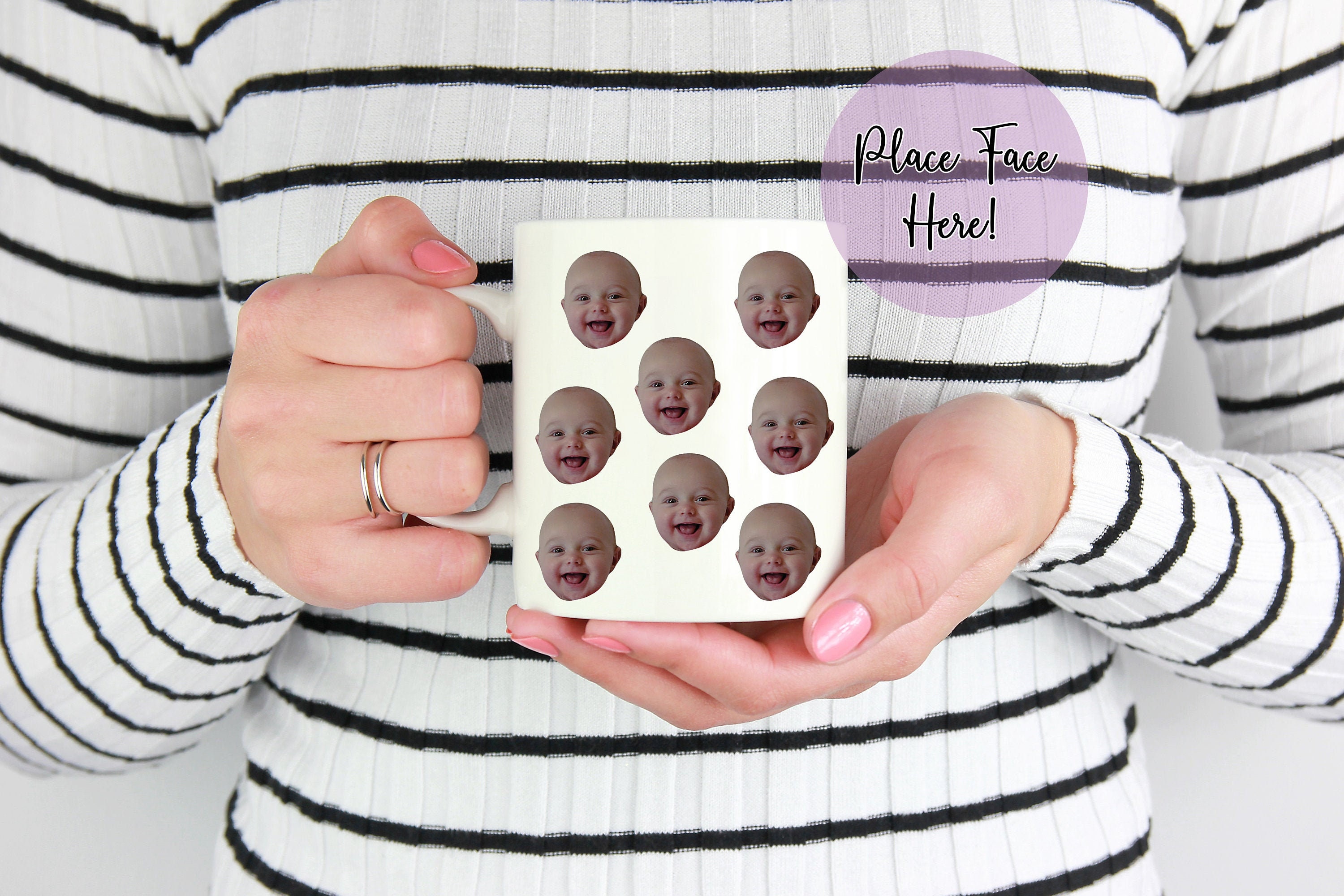 Photo face Mug Custom face mug Custom Photo Mug Face mug | Etsy