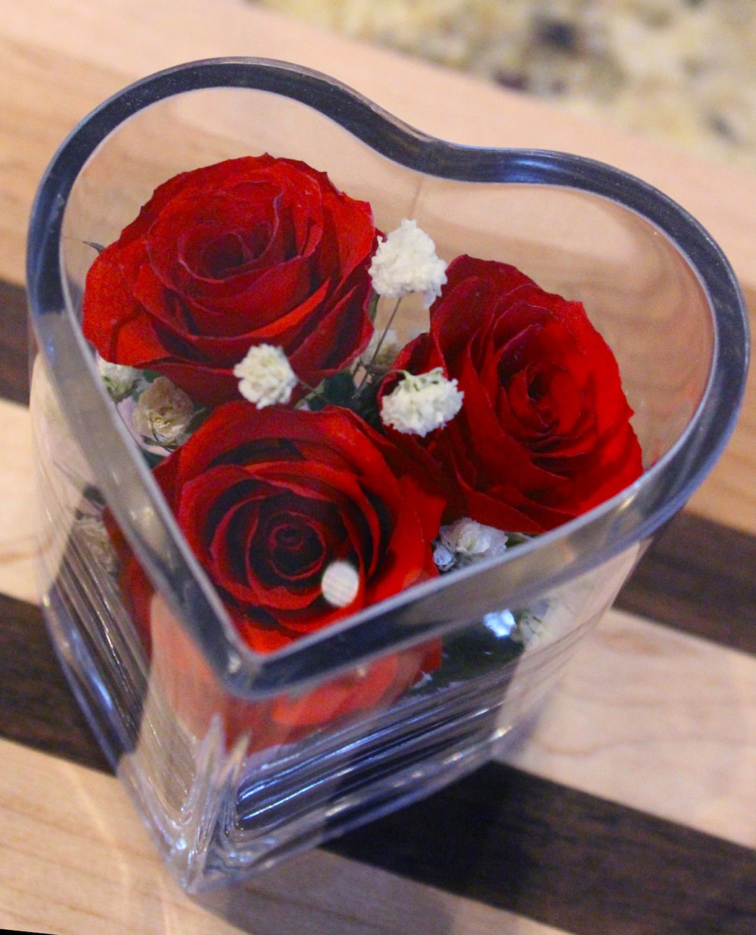 Heart Shaped Everlasting Real Red Roses, 10 Year Anniversary Gift - Etsy