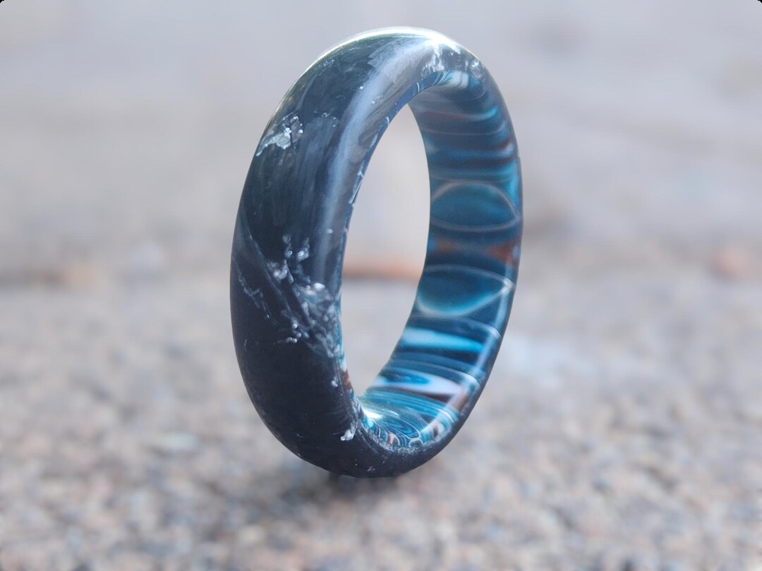 Forged Carbon Fiber Ring,forged Carbon Ring, Forged Ring , Wedding Ring ...