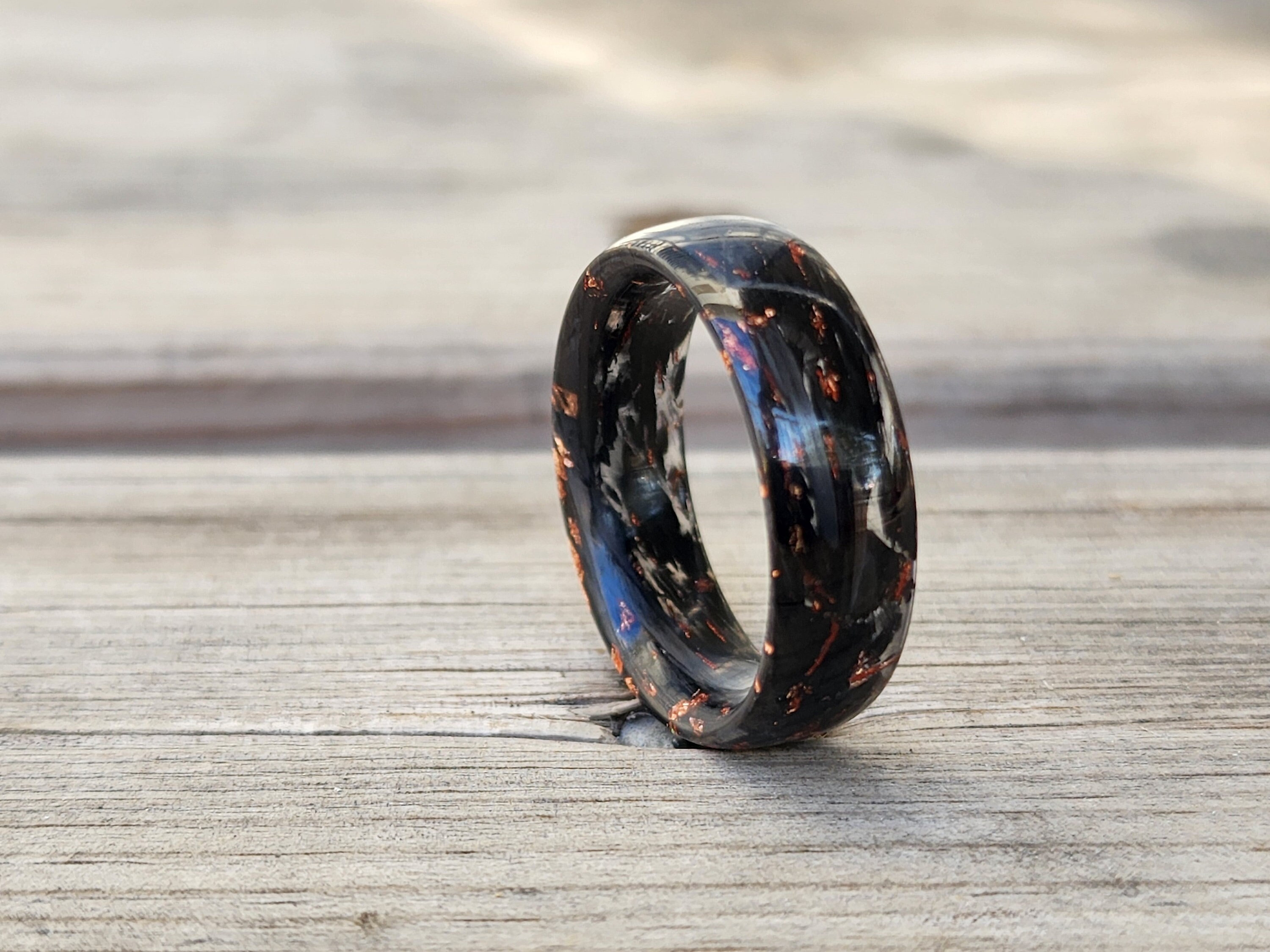 Forged Carbon Fiber forged Carbon Ring Forged Ring Wedding - Etsy Israel