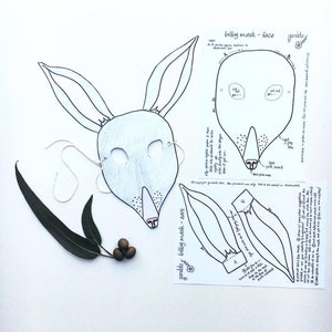 Easter Bilby Kids’ Activity Printable Bundle Colour in Nature Craft ...