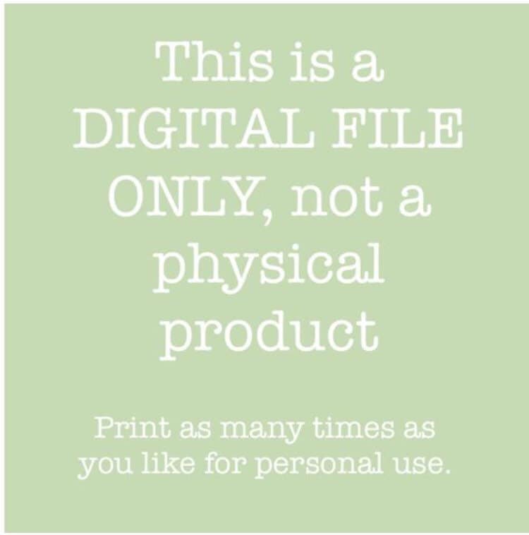 Australian Calendar Template Printable Digital File Colour - Etsy