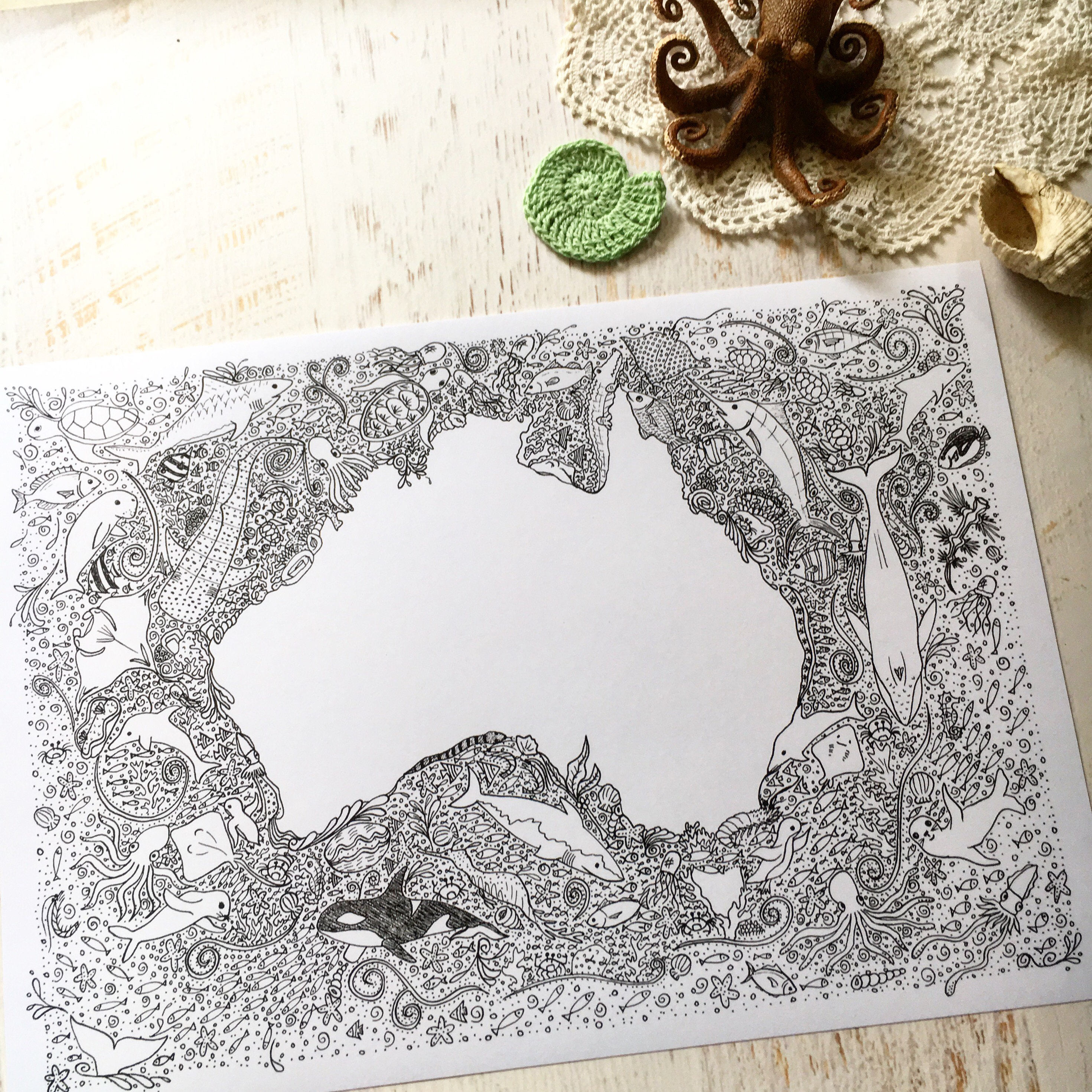 My Island Home Illustrated Ocean Australia Map Unique - Etsy Australia