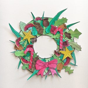 Australian Christmas Kids Activity Printable Bundle- Colour in Nature ...