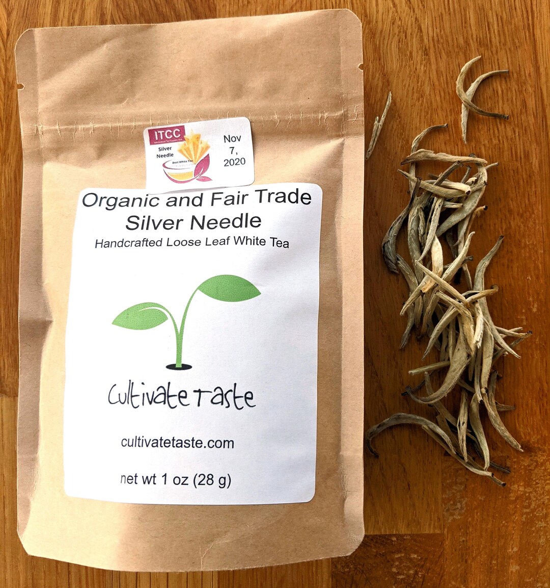 Organic Silver Needle - Etsy