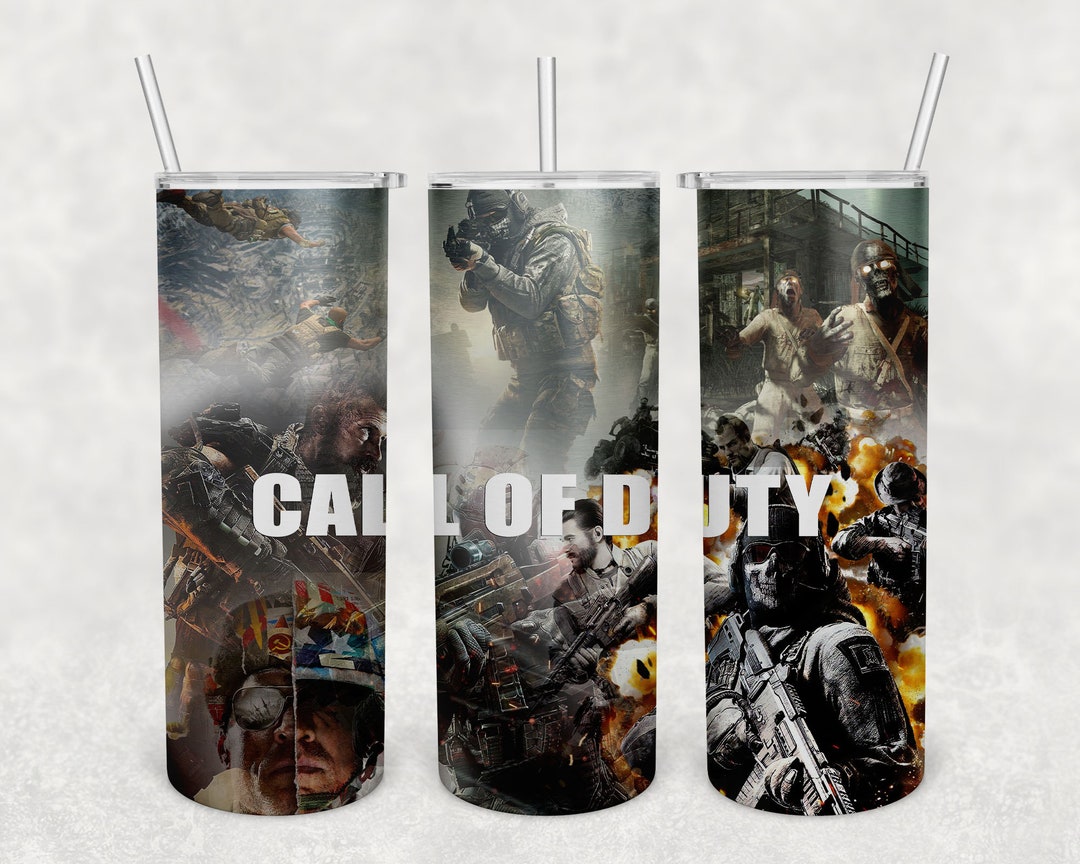 Call of Duty 20oz Tumbler 2 Wraps - Etsy UK