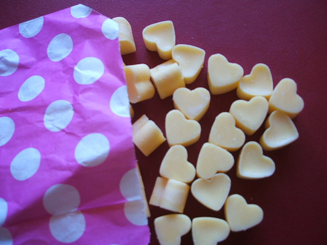 Handmade Warm Vanilla Pod Scented Mini Heart Shaped Mini Wax - Etsy
