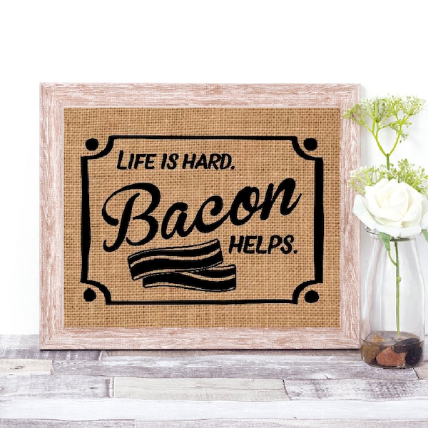 Bacon Sign - Etsy