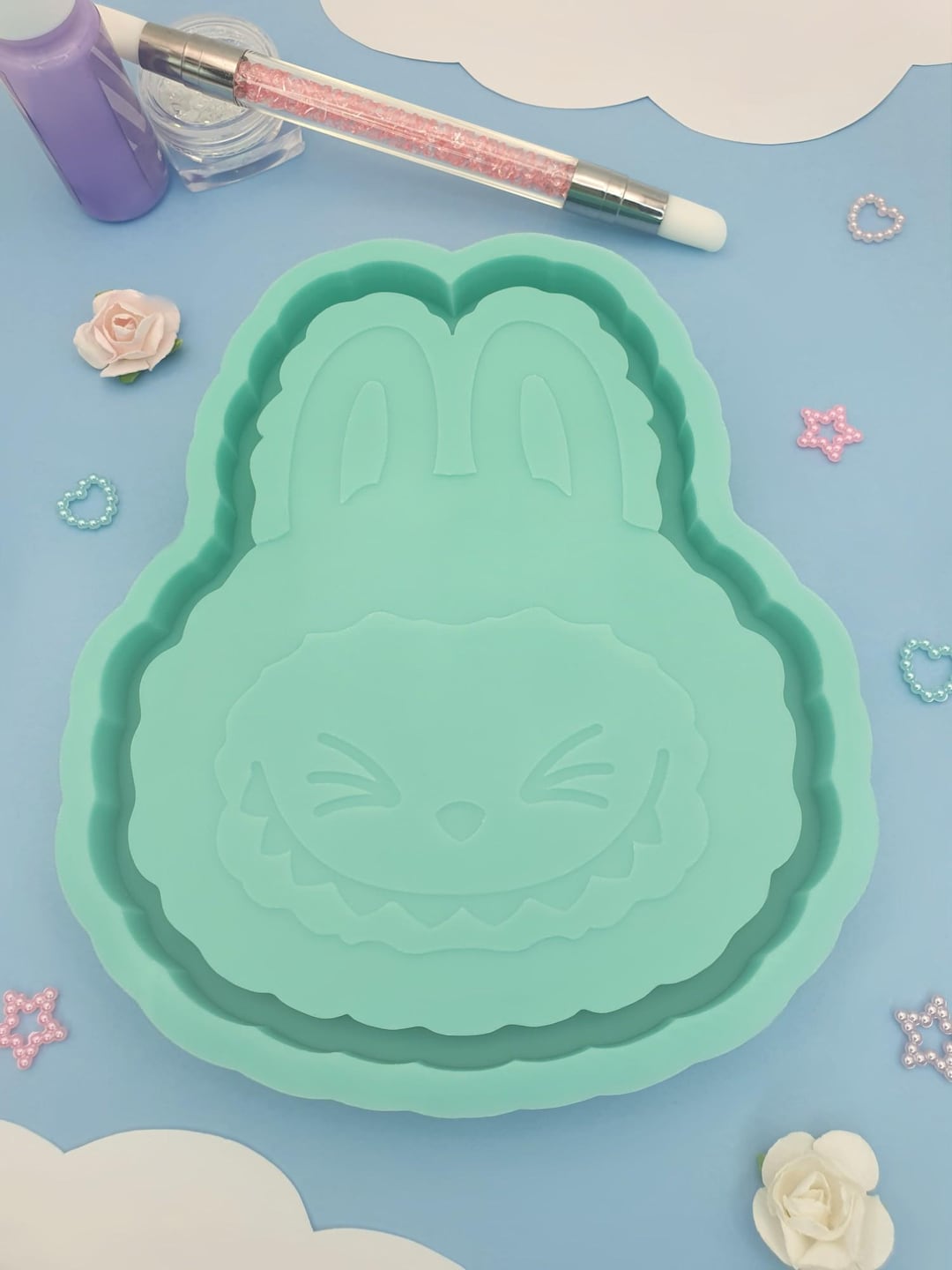 Cute Monster / Silicone Mold Made to Order - Etsy