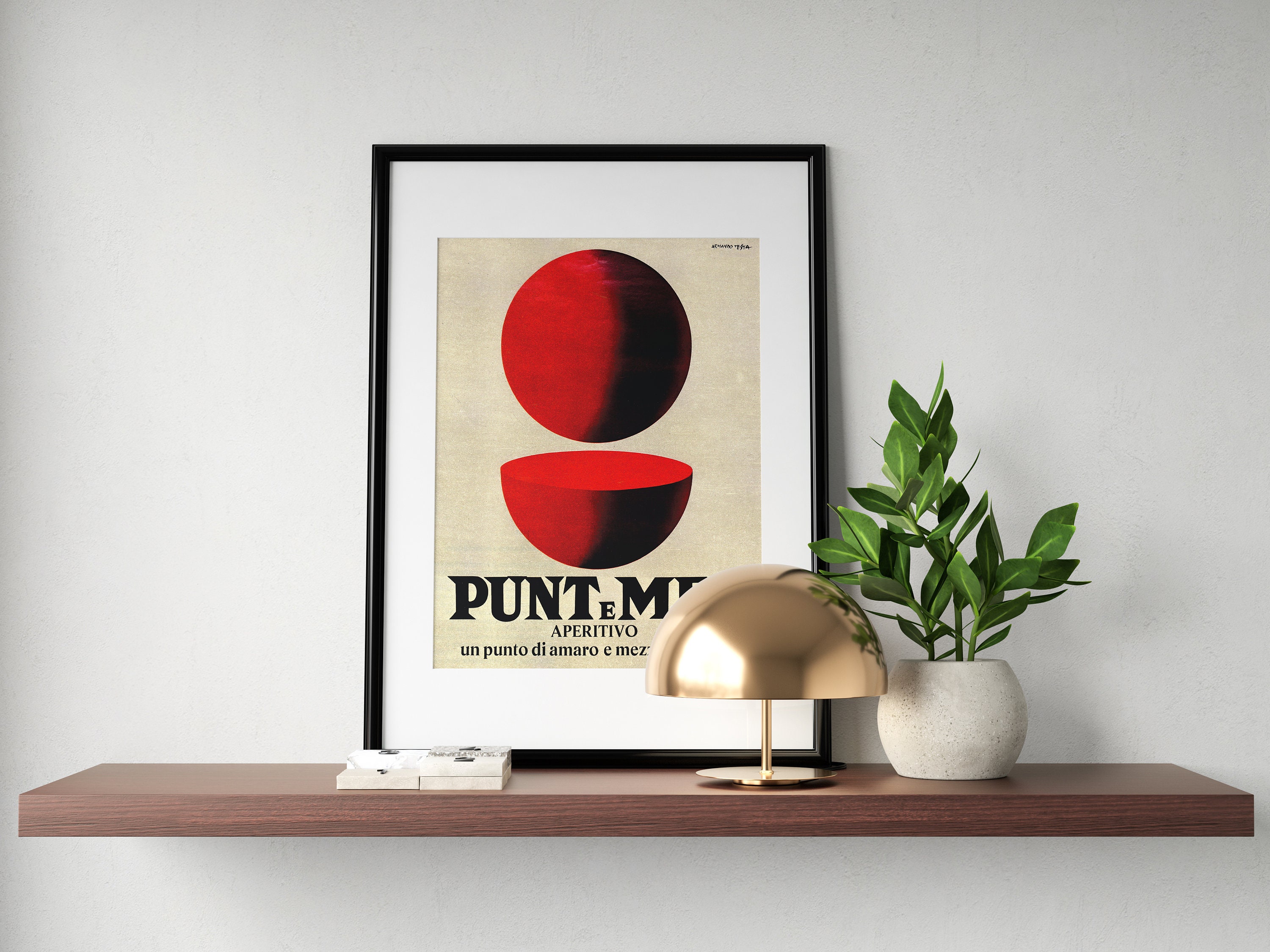 Punt and Mes Poster Instant Download Vintage Poster Wall | Etsy