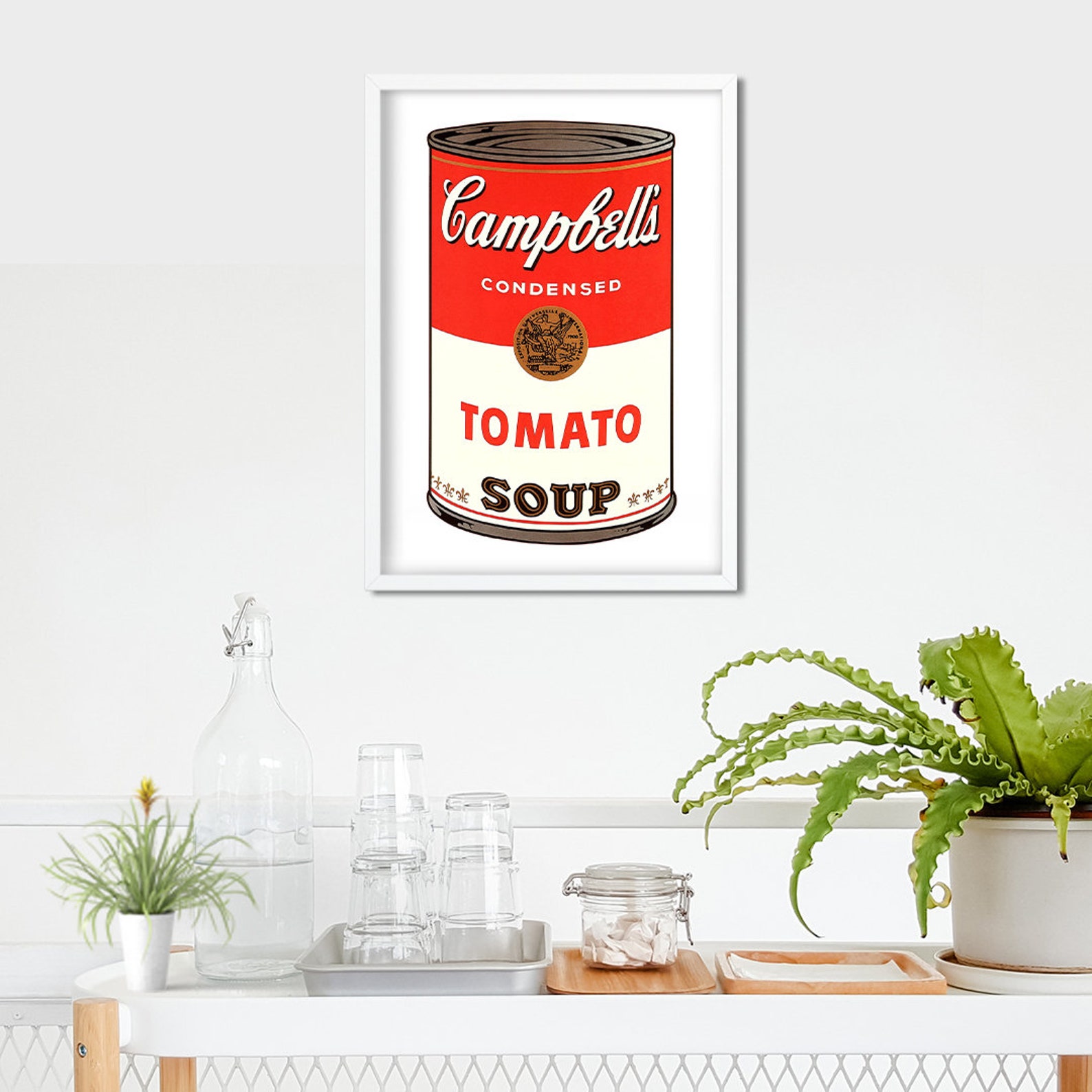 Campbell's Soup Poster, Instant Download, Vintage Poster, Wall Art ...