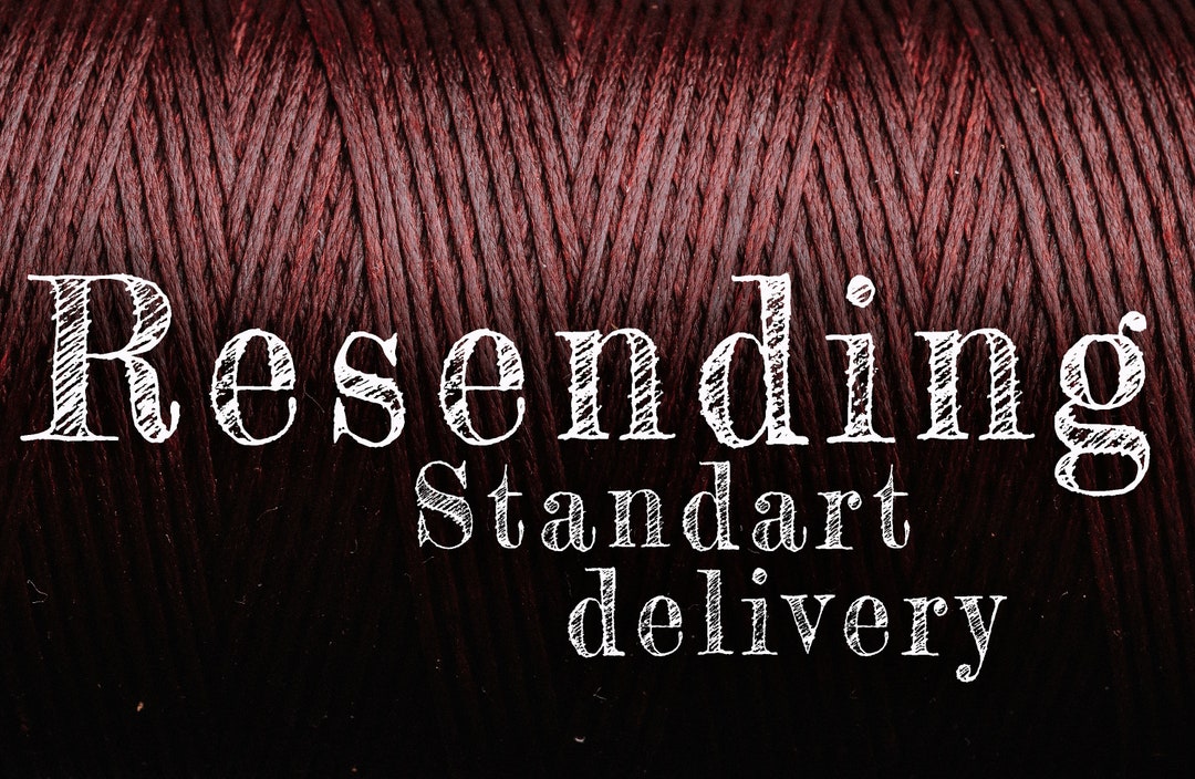 Resending the Order - Etsy