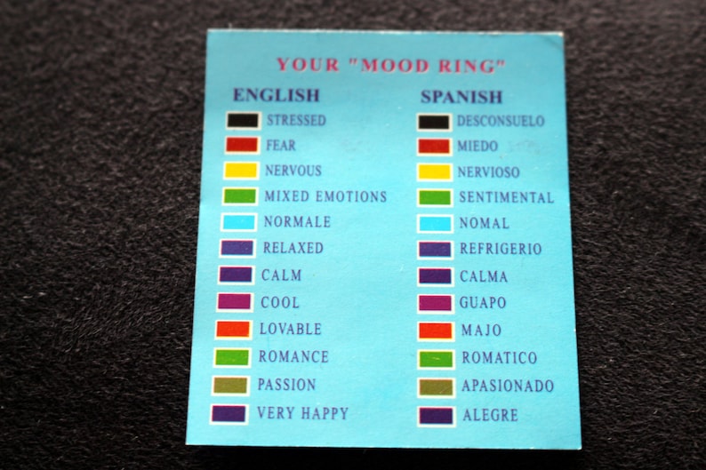 Mood Ring, Changing Color Ring, Mood Ring Girl, Magic Ring, Mood Ring ...