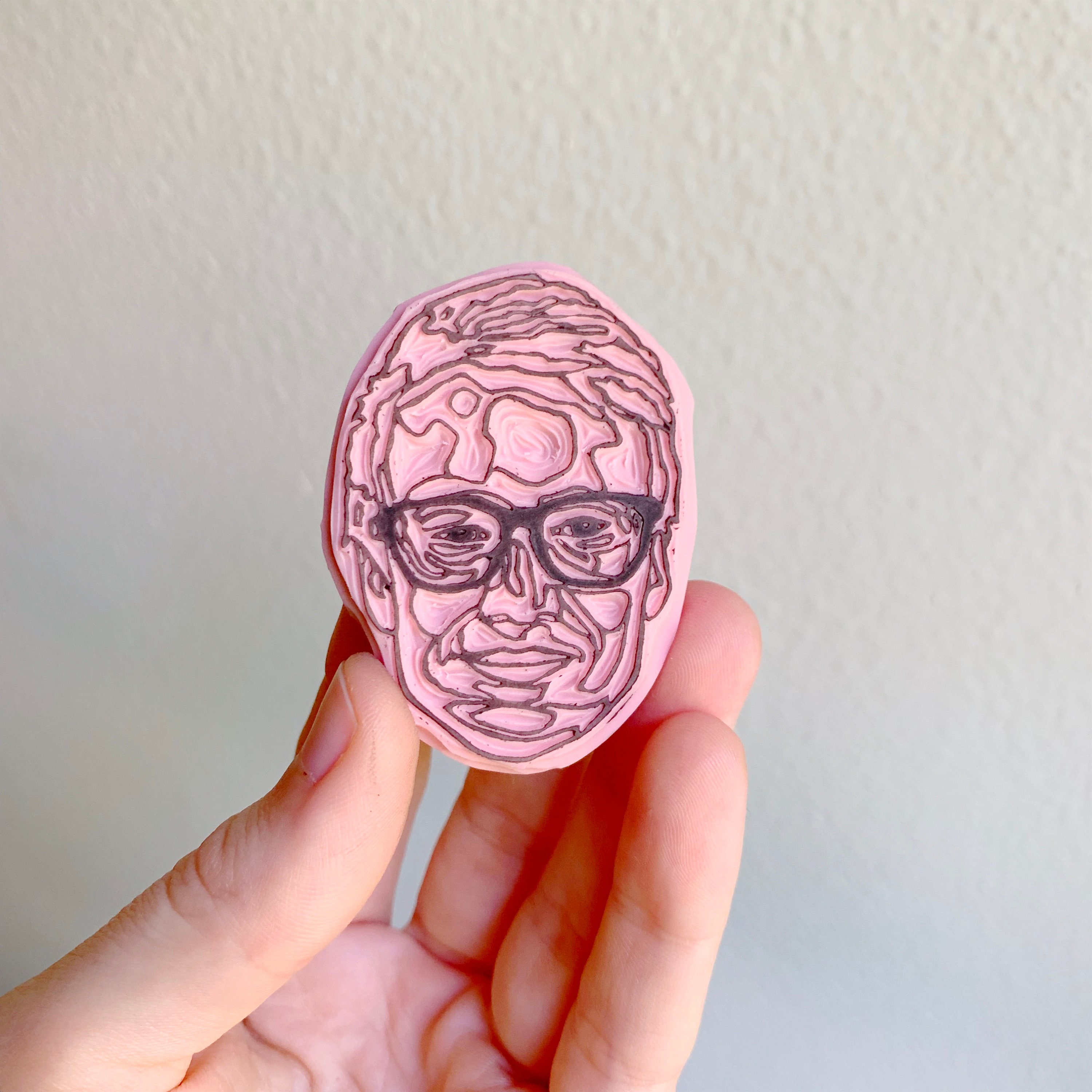 Custom Portrait Stamp Custom Face Stamp Custom Portrait Etsy