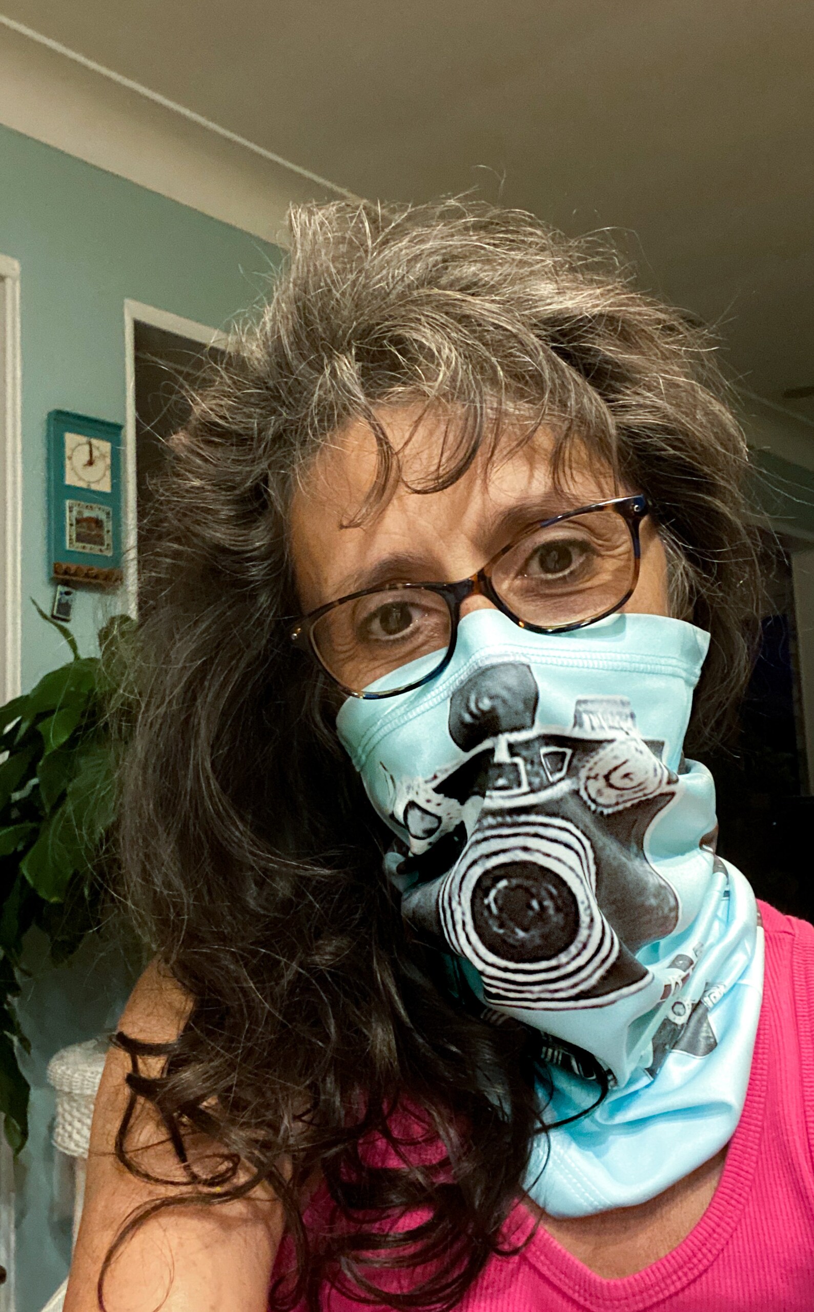 Microfiber UPF Face Mask Camera Design // Camera Face Mask // Face ...