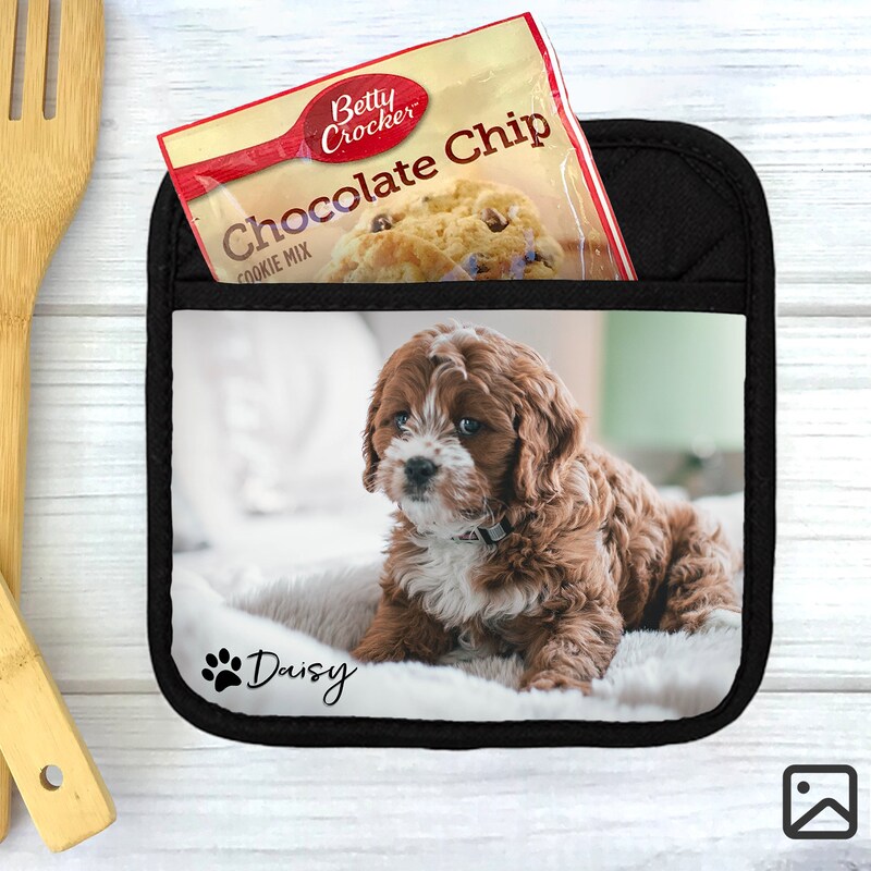 Pot Holders With Pet Photo - Etsy