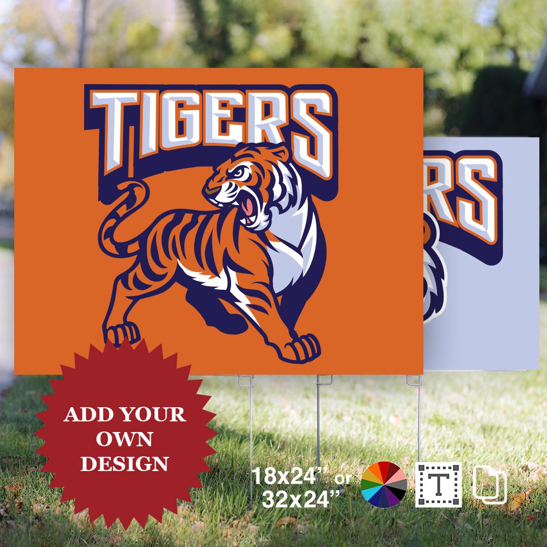 Custom Yard Sign Custom Design Colors And Text Back To School