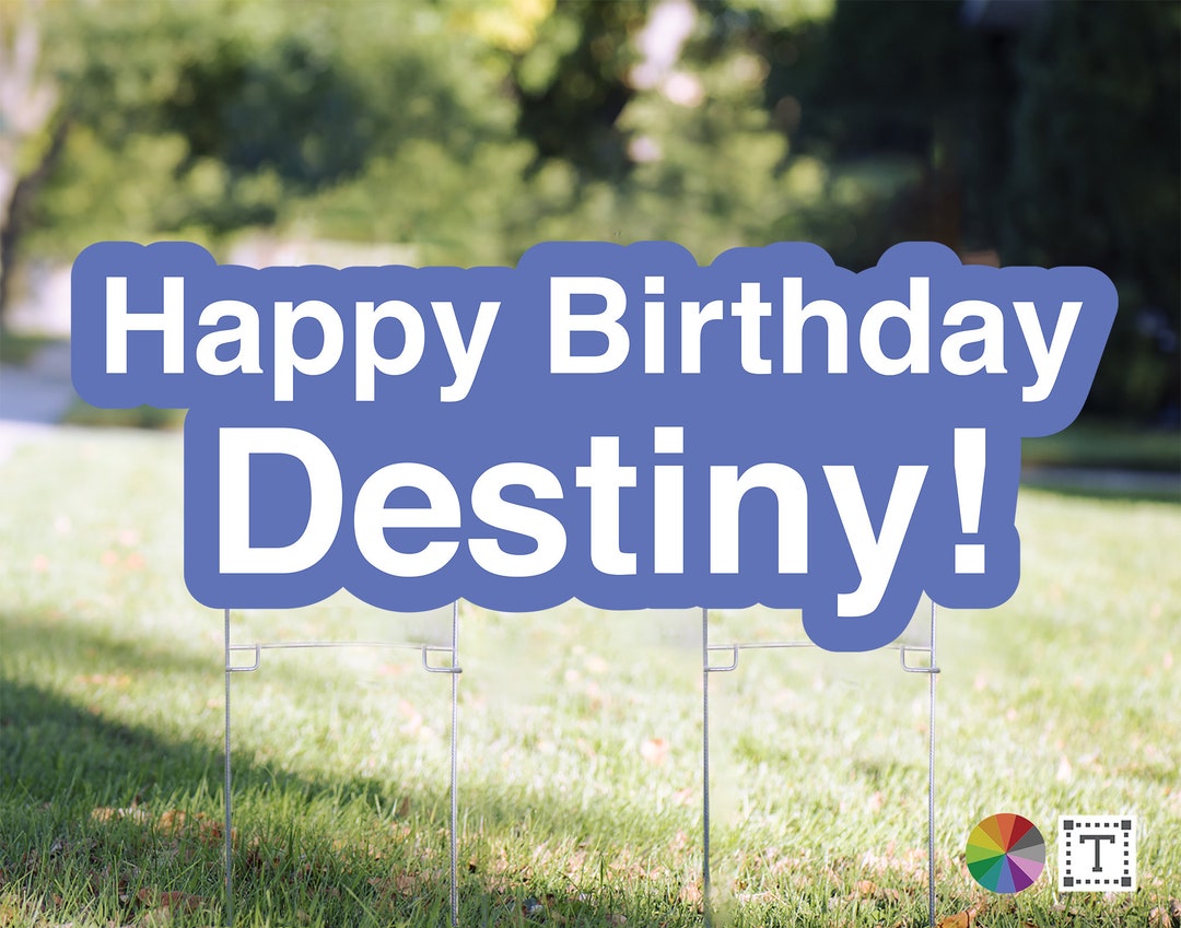 Custom Birthday Yard Sign: Large 24x32 Personalized Party Decoration - Etsy