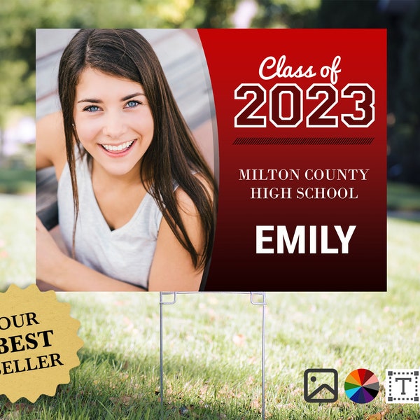 Graduation Back Yard Signs - Etsy